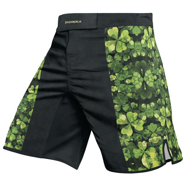 Rashninja Shamrock Warrior Men's Fight Shorts | Patrick MMA Shorts