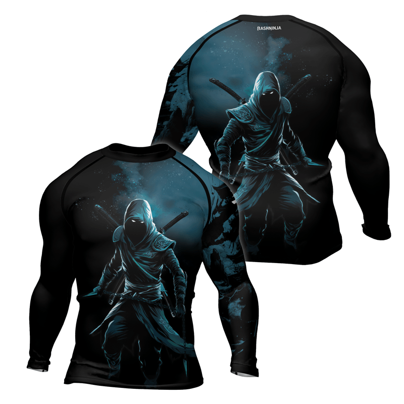 Rashninja Ninja Mastery Men's Long Sleeve Rash Guard | Fightwear