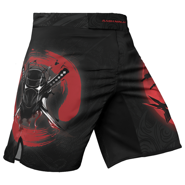 Rashninja Ninja Legend Men's Fight Shorts | Ninja MMA Fight Shorts