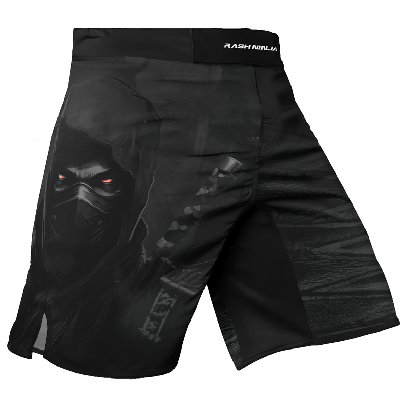 Rashninja Ninja Fury Men's Fight Shorts | Ninja MMA Fight Shorts