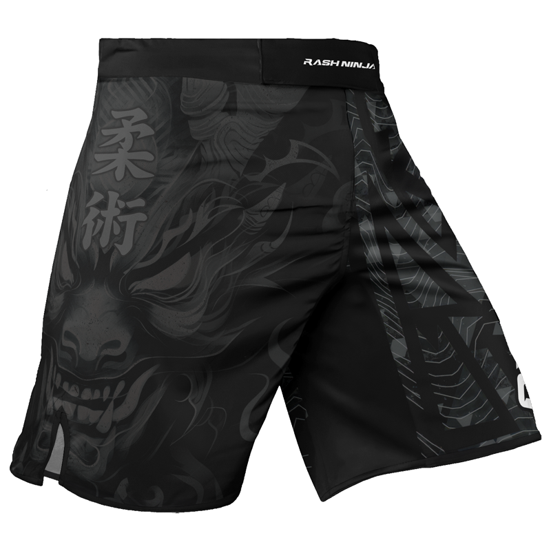 Rashninja Oni Fury Men's Fight Shorts | Samurai MMA Fight Shorts
