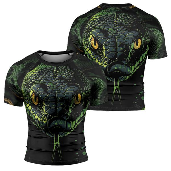 Rashninja Shadow Viper Men's Short Sleeve Rash Guard | Fightwear