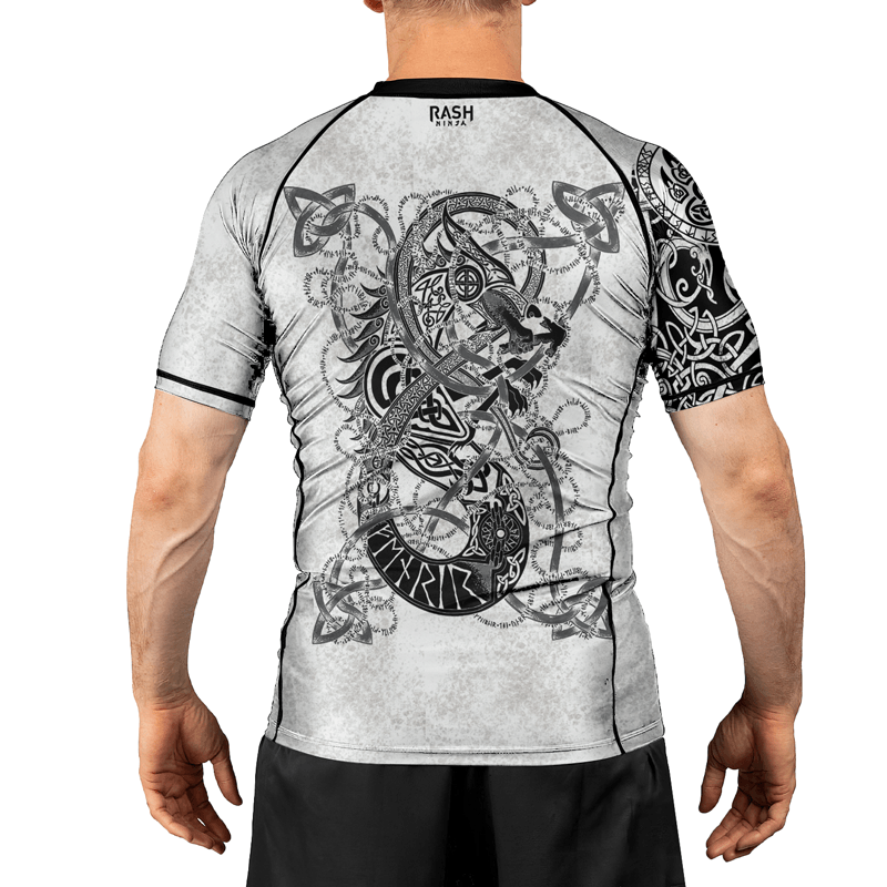 Rashninja Fenrir Viking Men's Short Sleeve Rash Guard | Fightwear