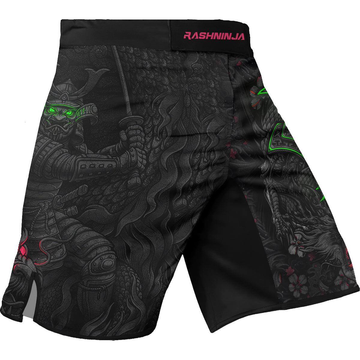 Rashninja Samurai Oni Fusion Men's Fight Shorts | MMA Shorts